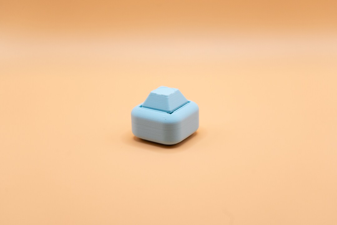 Fidget Clicker | 3D Printed Housing & Keycap | Single Clicky Switch ...