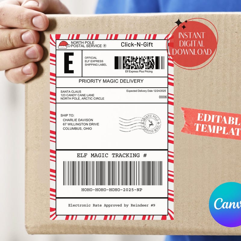 Elfazon Printable - Etsy