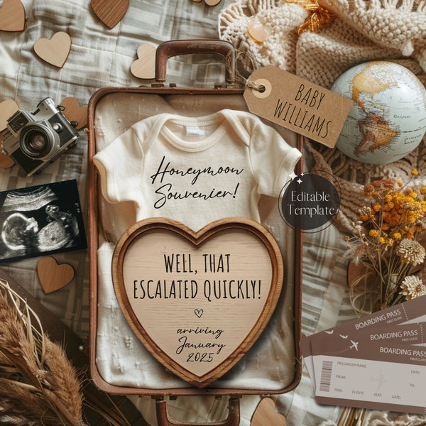 Funny Pregnancy Announcement - Etsy