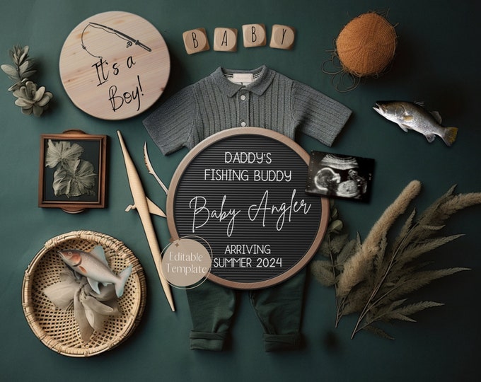 Crawl, Walk, Fish Room Decor Fishing Themed Baby Room Fishing Sign Baby ...