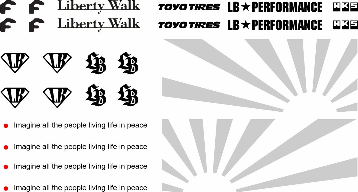 Liberty Walk Universal Fit - Etsy