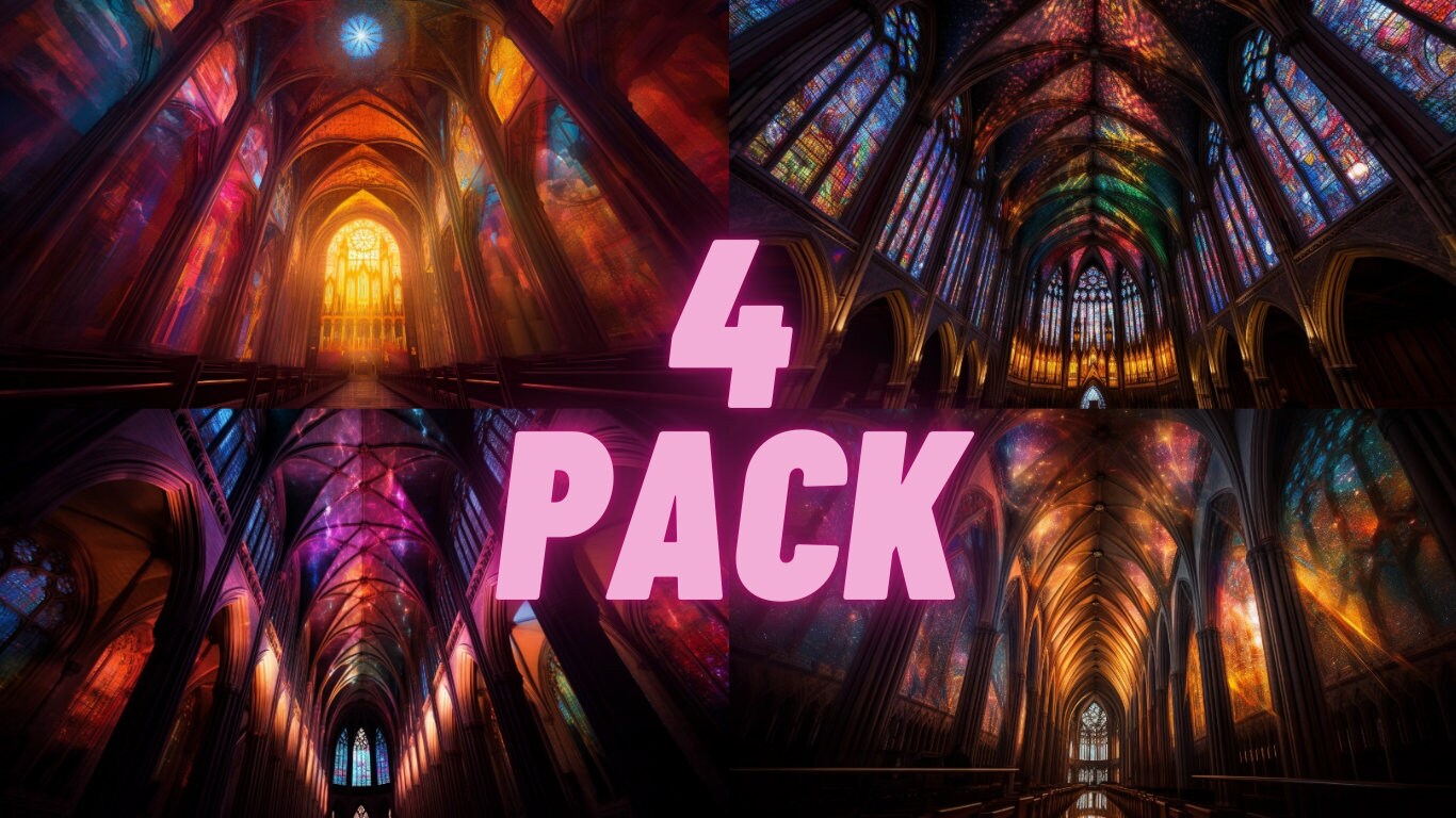 Cosmic Cathedral Zoom Virtual Background Backdrop Office - Etsy Canada