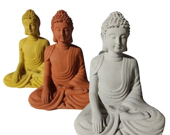 Concrete Cement Buddha Statue - Etsy