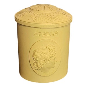 Greek God Jar - Classical Decor - Concrete Decor - Apollo Venus Cupid ...
