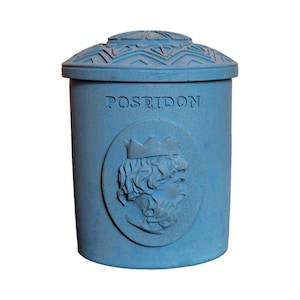Greek God Jar - Classical Decor - Concrete Decor - Apollo Venus Cupid ...