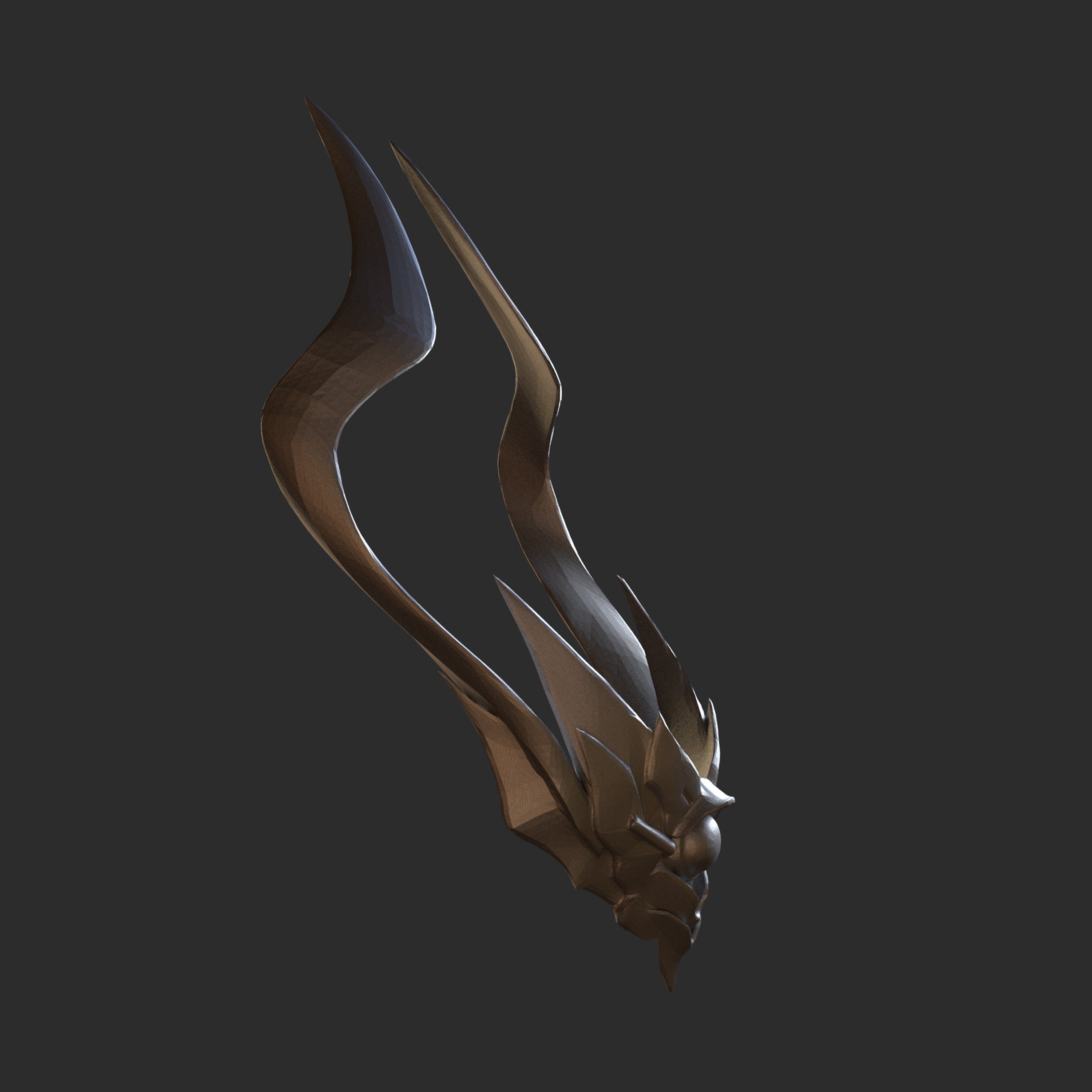 Genshin Impact Cosplay - Tartaglia Cosplay - Foul Legacy Mask - Digital ...