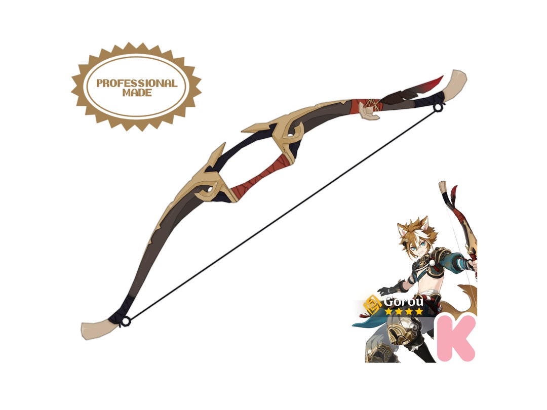 Genshin Impact Cosplay Gorou Cosplay Raven Bow Digital 3D Model Files ...