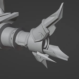Jinx Arcane Shark Gun - Digital 3D Model - Jinx Arcane Cosplay ...