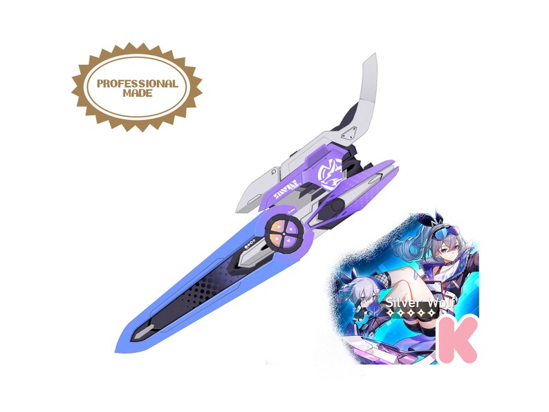Honkai: Star Rail Cosplay - Silver Wolf Cosplay - Silver Wolf Blaster ...