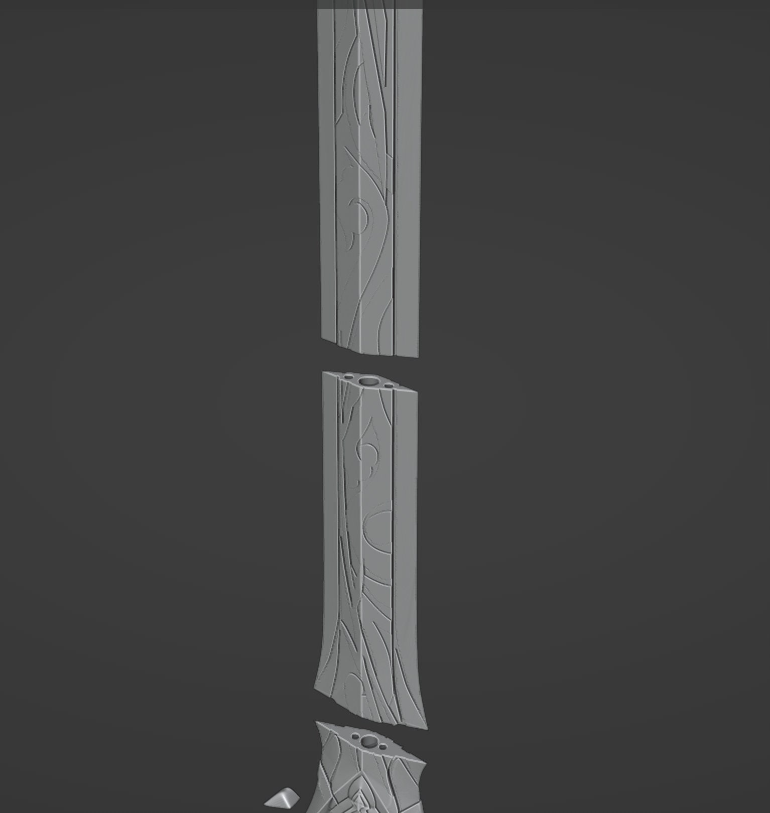 Honkai: Star Rail Cosplay Yanqing Cosplay Yanqing Sword Digital 3D ...