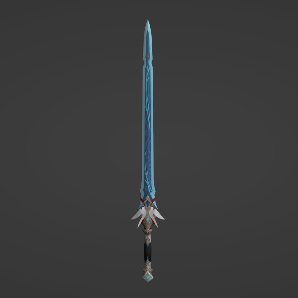 Honkai: Star Rail Cosplay Yanqing Cosplay Yanqing Sword Digital 3D ...