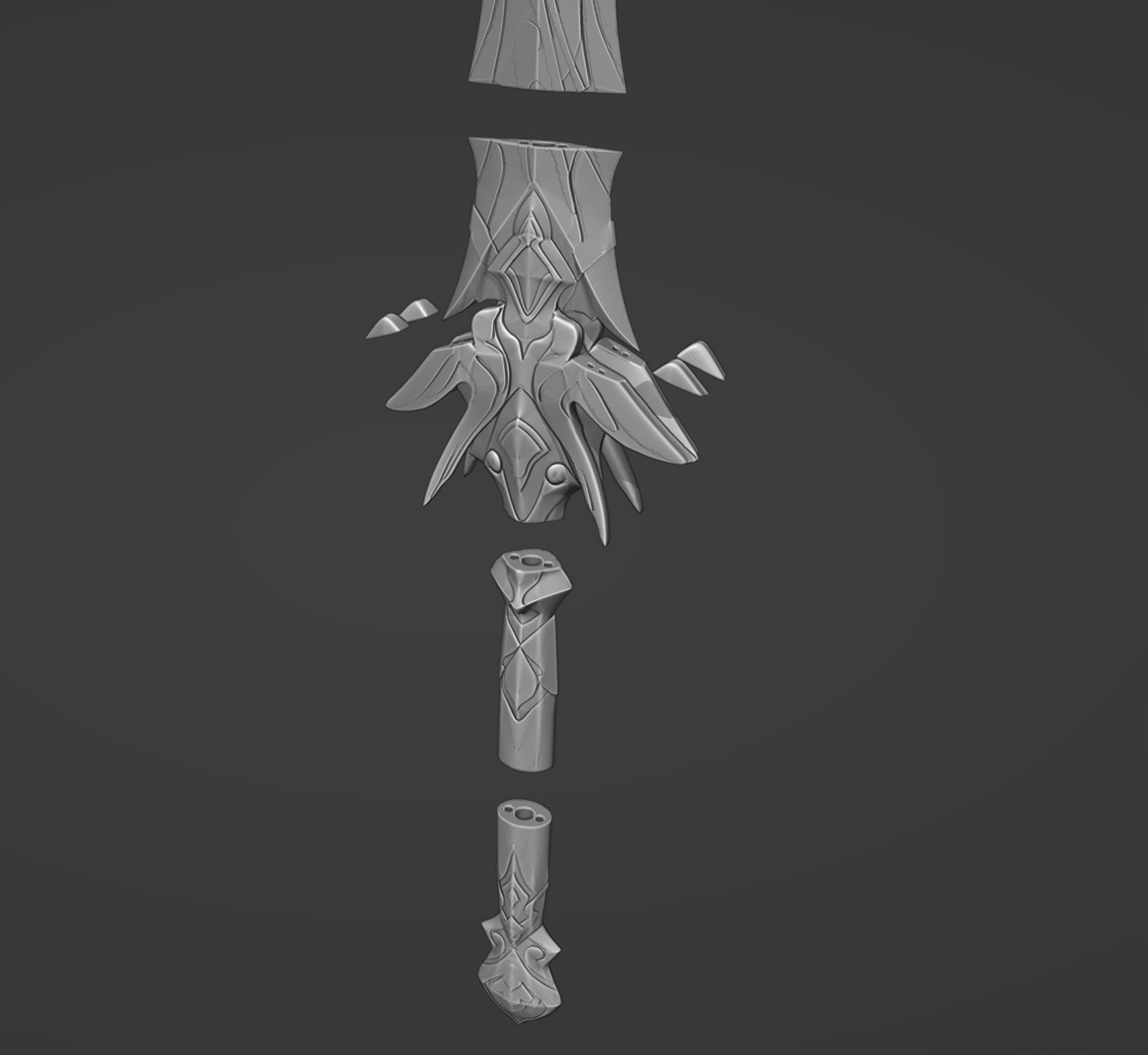 Honkai: Star Rail Cosplay Yanqing Cosplay Yanqing Sword Digital 3D ...