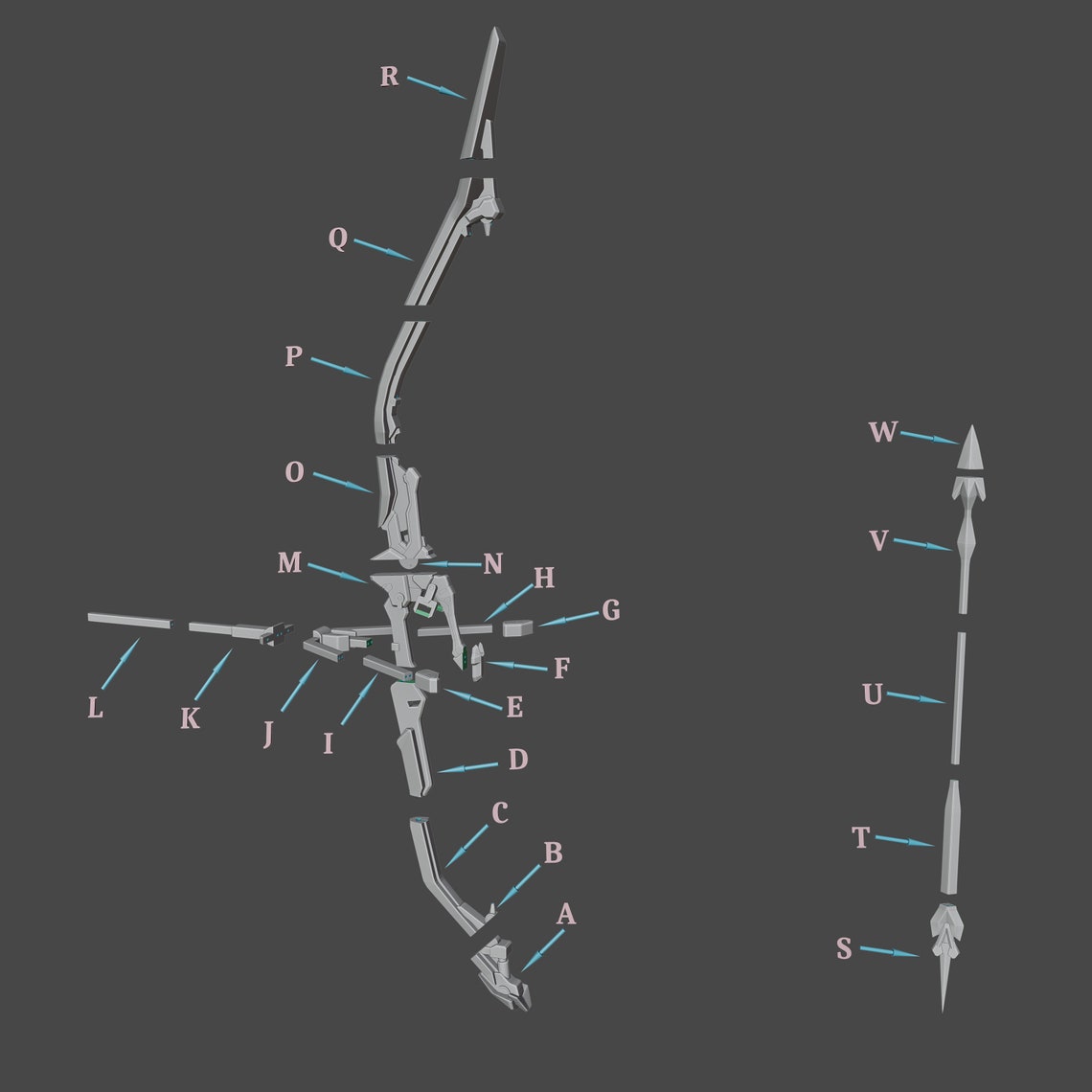 Honkai: Star Rail Cosplay March 7th Cosplay March 7th Bow Digital 3D ...