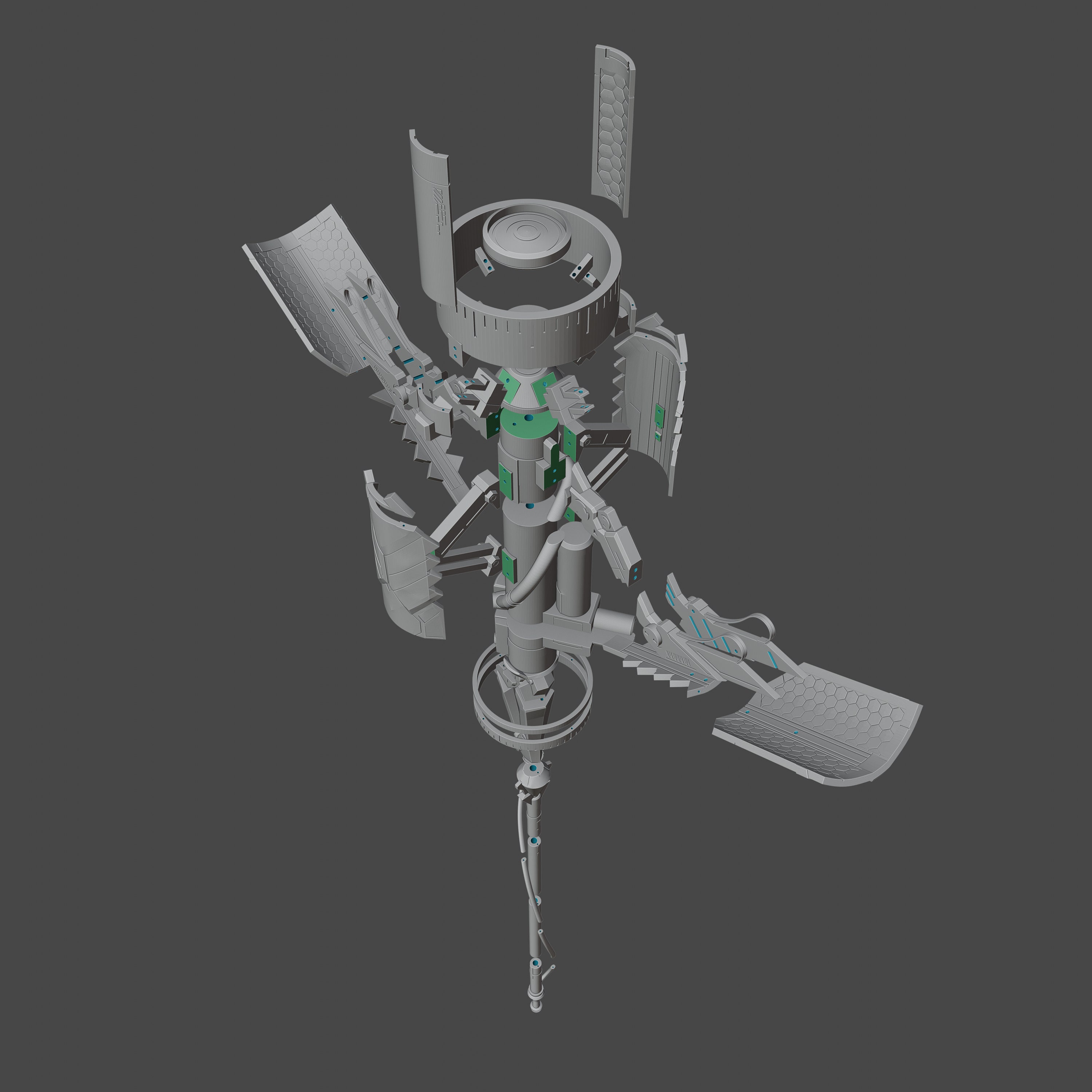 Honkai: Star Rail Cosplay Asta Cosplay Asta Rod Digital 3D Files STL ...