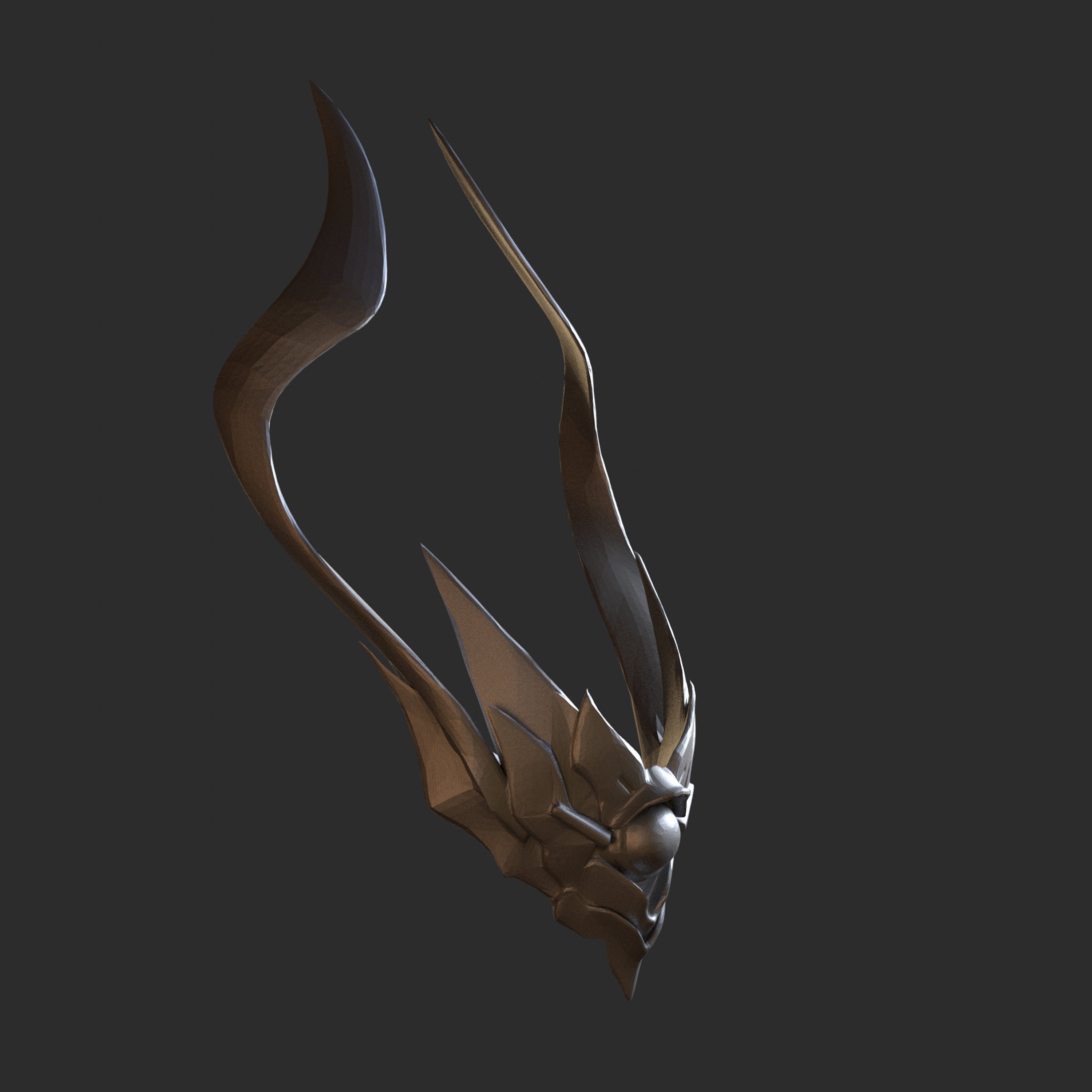 Genshin Impact Cosplay - Tartaglia Cosplay - Foul Legacy Mask - Digital ...