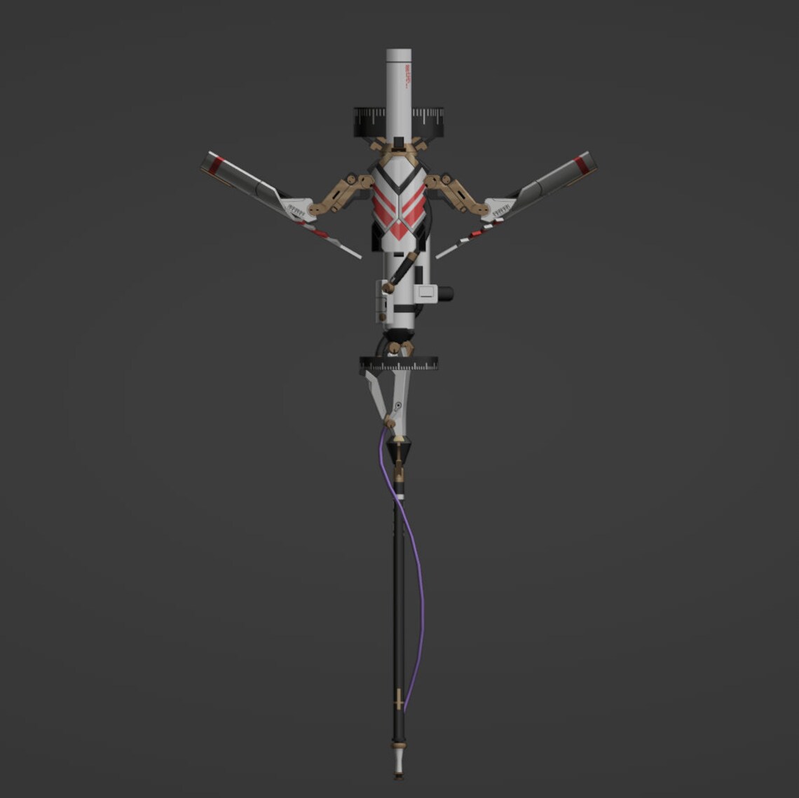 Honkai: Star Rail Cosplay Asta Cosplay Asta Rod Digital 3D Files STL ...