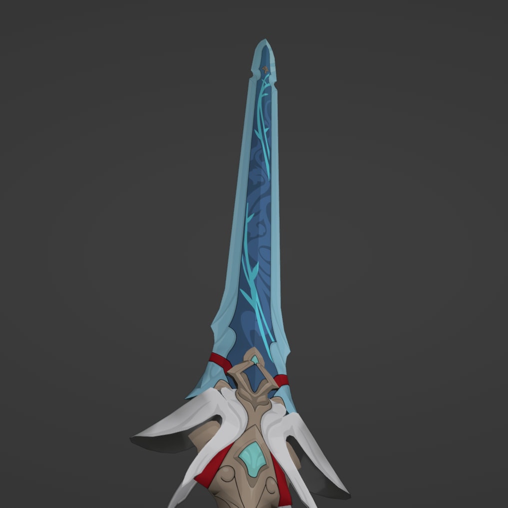 Honkai: Star Rail Cosplay Yanqing Cosplay Yanqing Sword Digital 3D ...