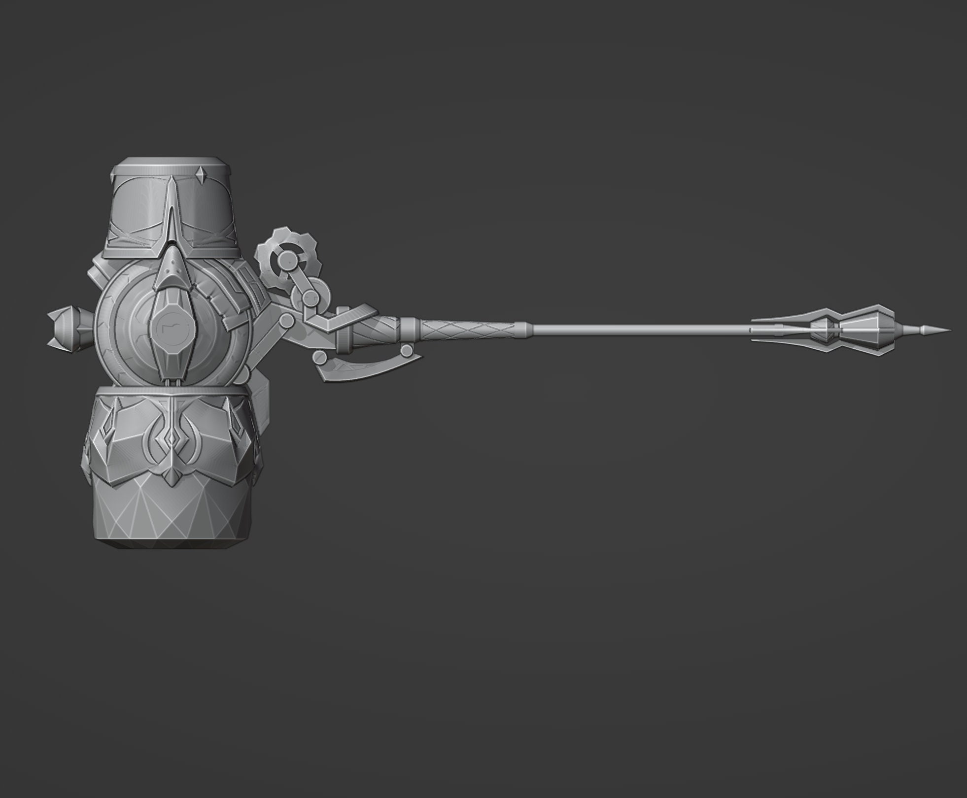 Honkai: Star Rail Cosplay - Herta Cosplay - Herta Hammer Digital 3D ...