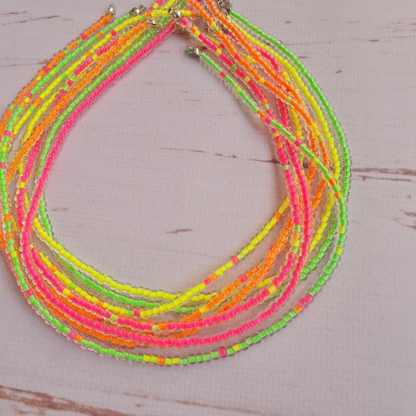 Neon Bracelet - Etsy