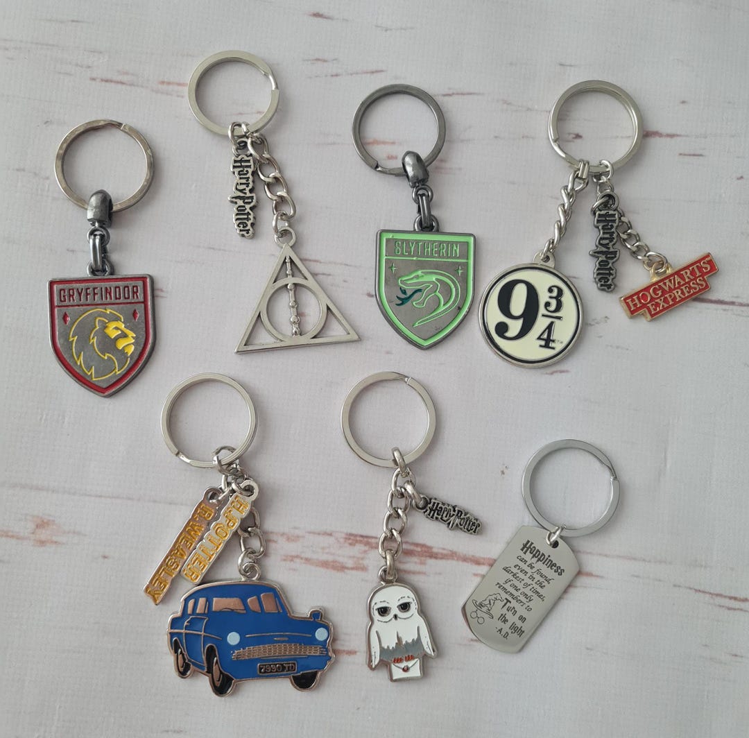 HP Wizard Keychains, Hedwig, Platform, Always - Etsy