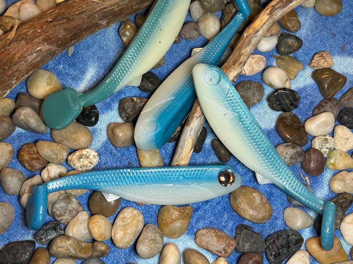 5 Soft Plastic Swimbaits - Etsy