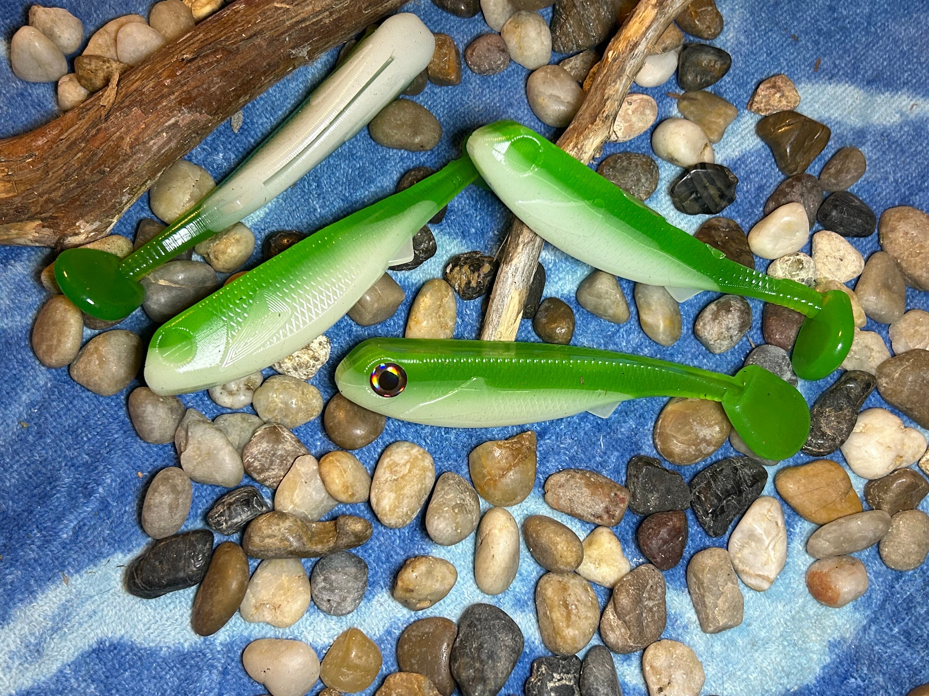 5” Soft Plastic Swimbaits - Etsy