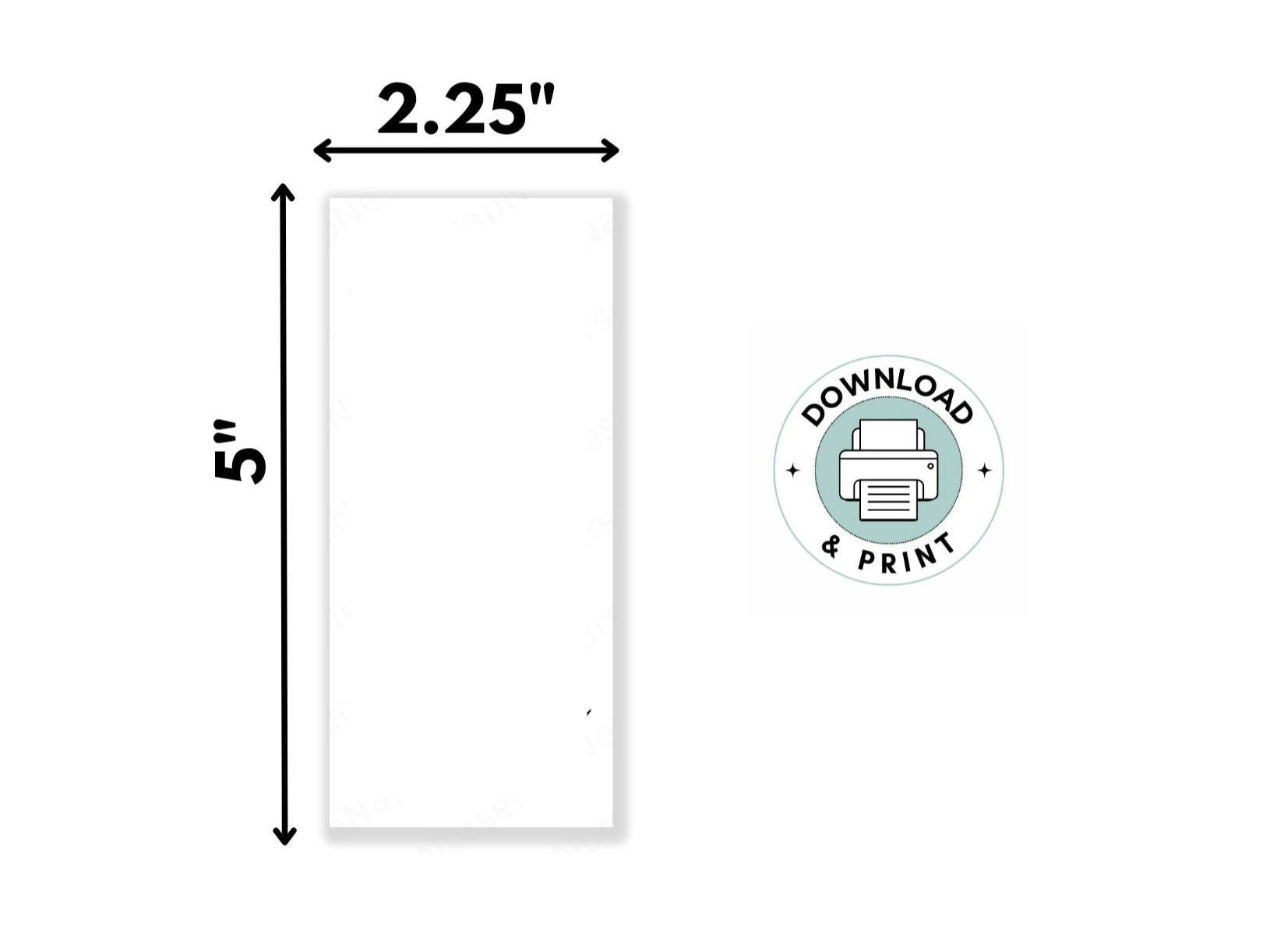 Printable Glow Stick Tag Back to School Favor, Ready to Print ...