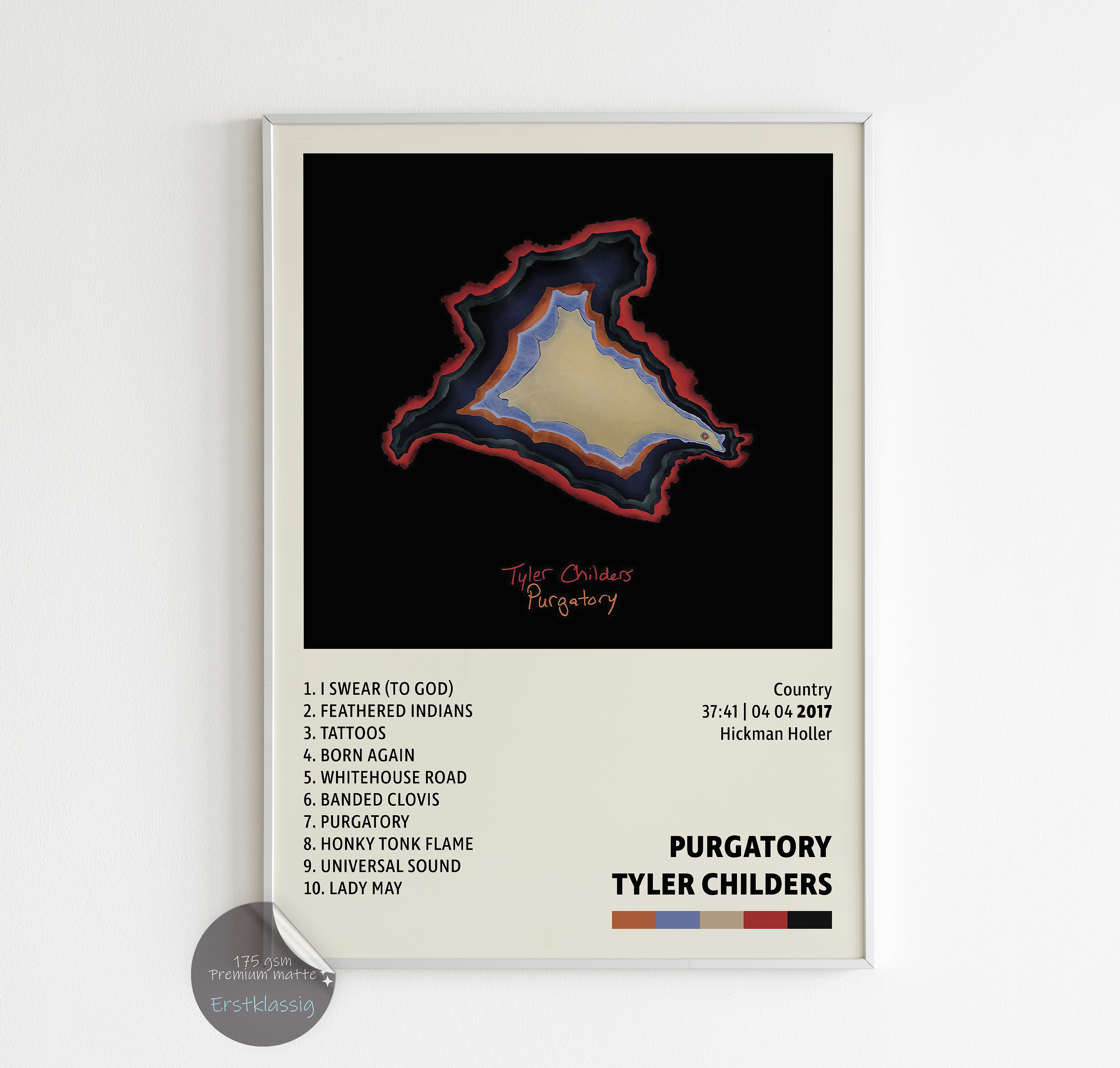 Tyler Childers Posters / Purgatory Poster / Album Cover Poster Designed ...
