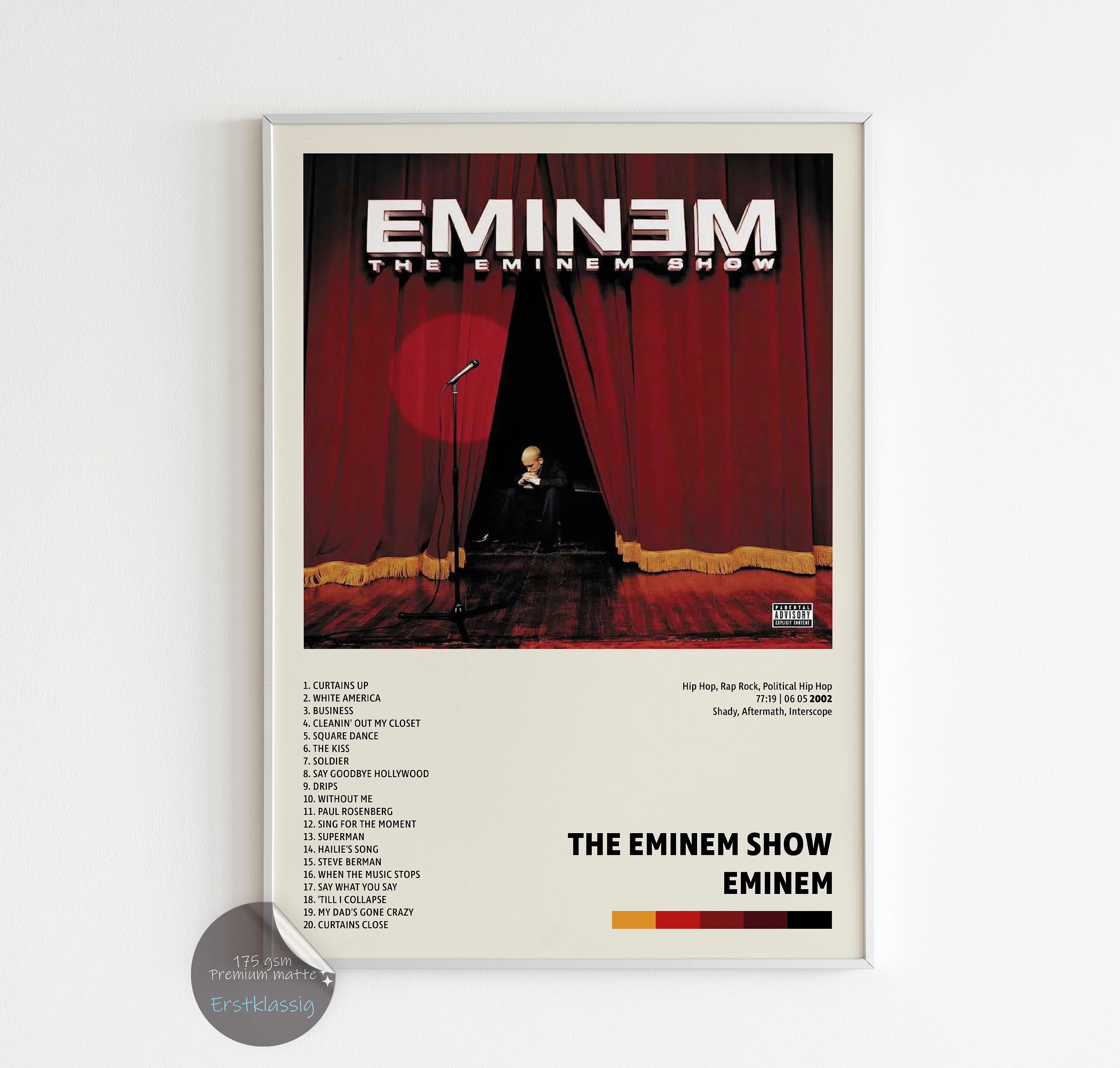 Eminem Posters / the Eminem Show Poster / Album Cover Poster - Etsy
