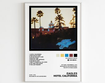 Hotel California Album Cover - Etsy