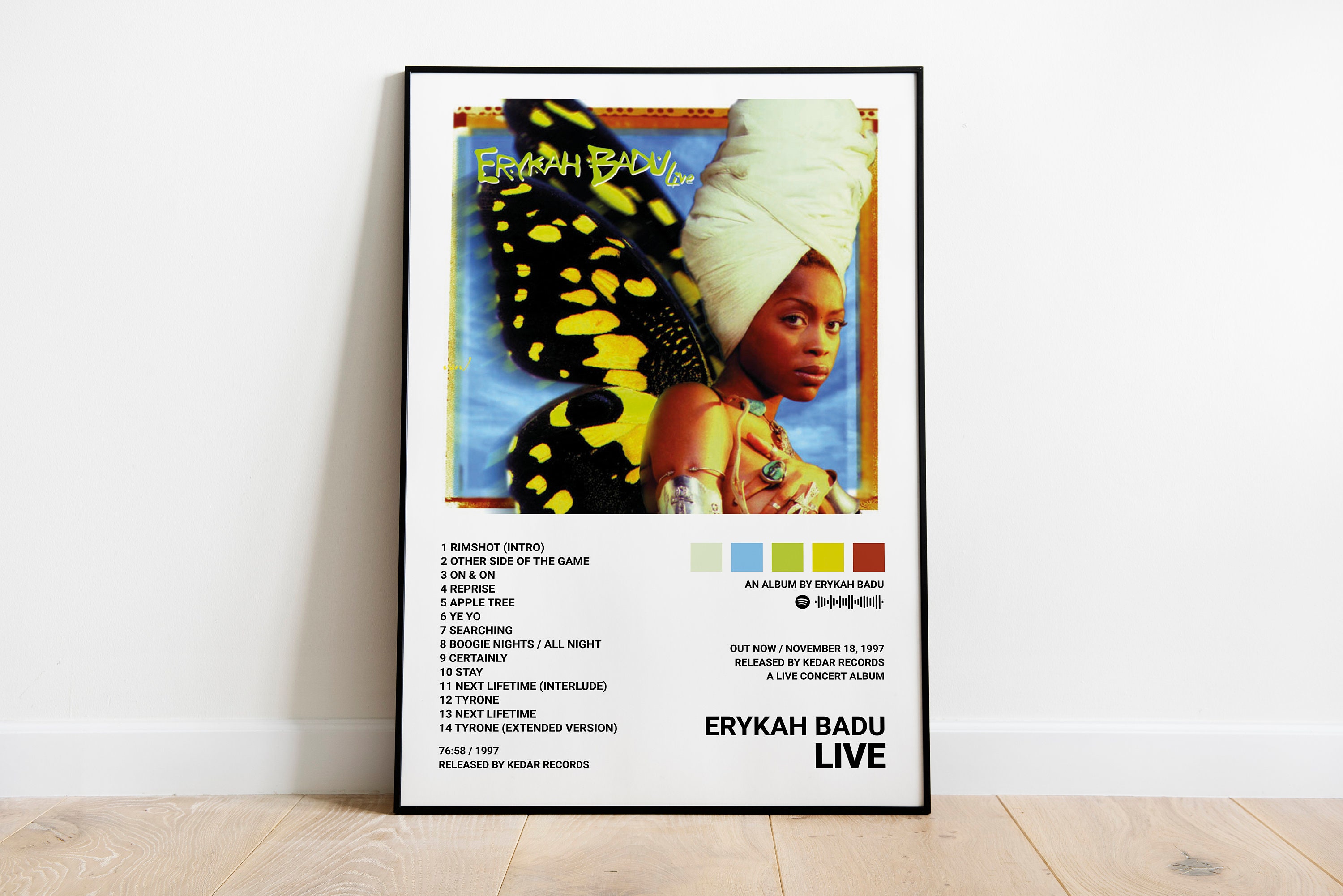 Erykah Badu Posters / Live Poster, Erykah Badu, Baduism, Album Cover ...
