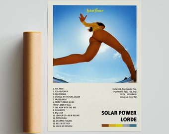 Solar Power Album Cover - Etsy