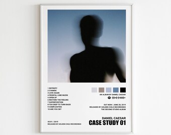 Daniel Caesar Album Cover - Etsy