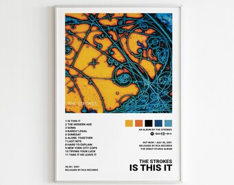 The Strokes Band Wall Art - Etsy