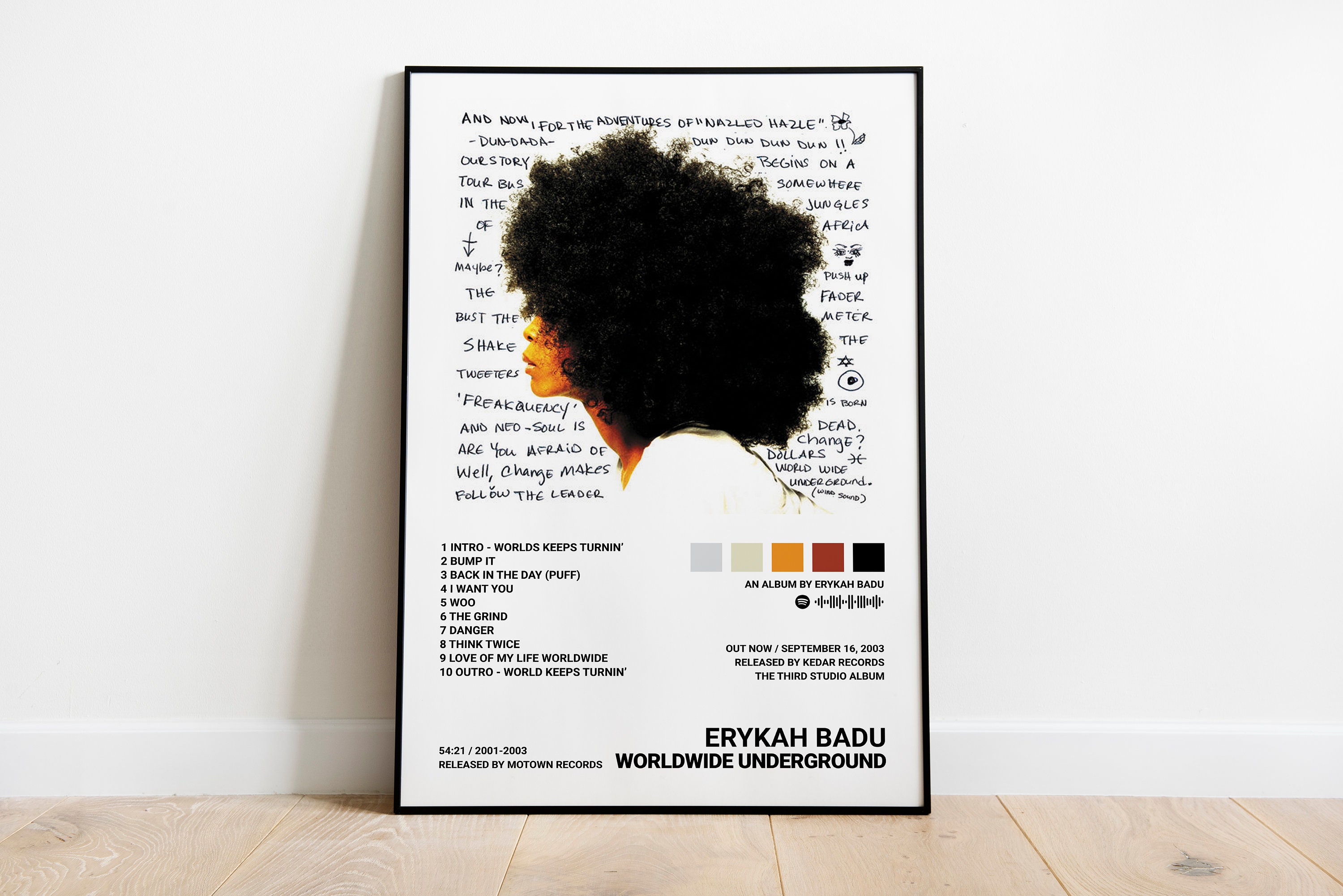 Erykah Badu Posters / Worldwide Underground Poster, Erykah Badu ...