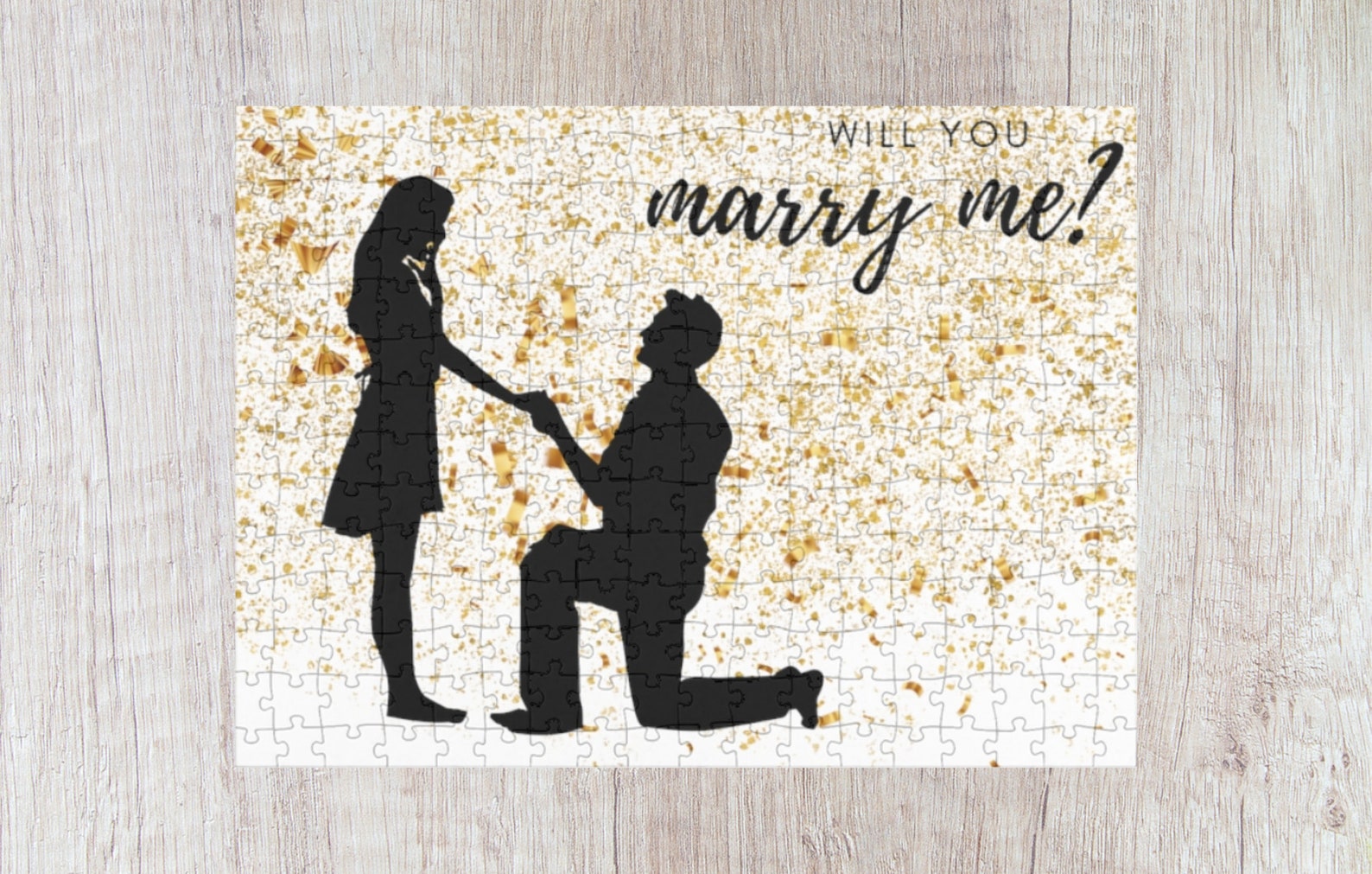 Proposal Puzzle / Engagement Puzzle / Proposal Ideas / Engagement Gift ...