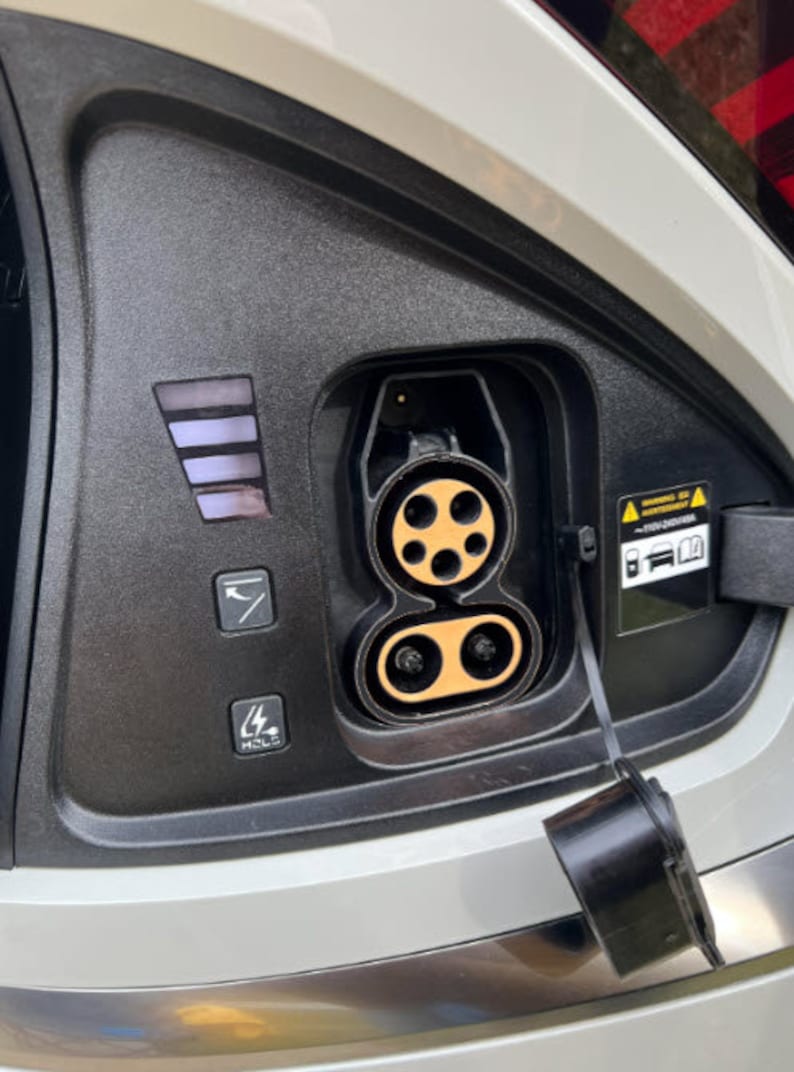 Buy Kia EV6 Charging Port connector Type 1 Overlays and Online in India ...
