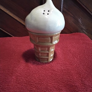 Vintage Ceramic Ice Cream Cone Shaker. - Etsy