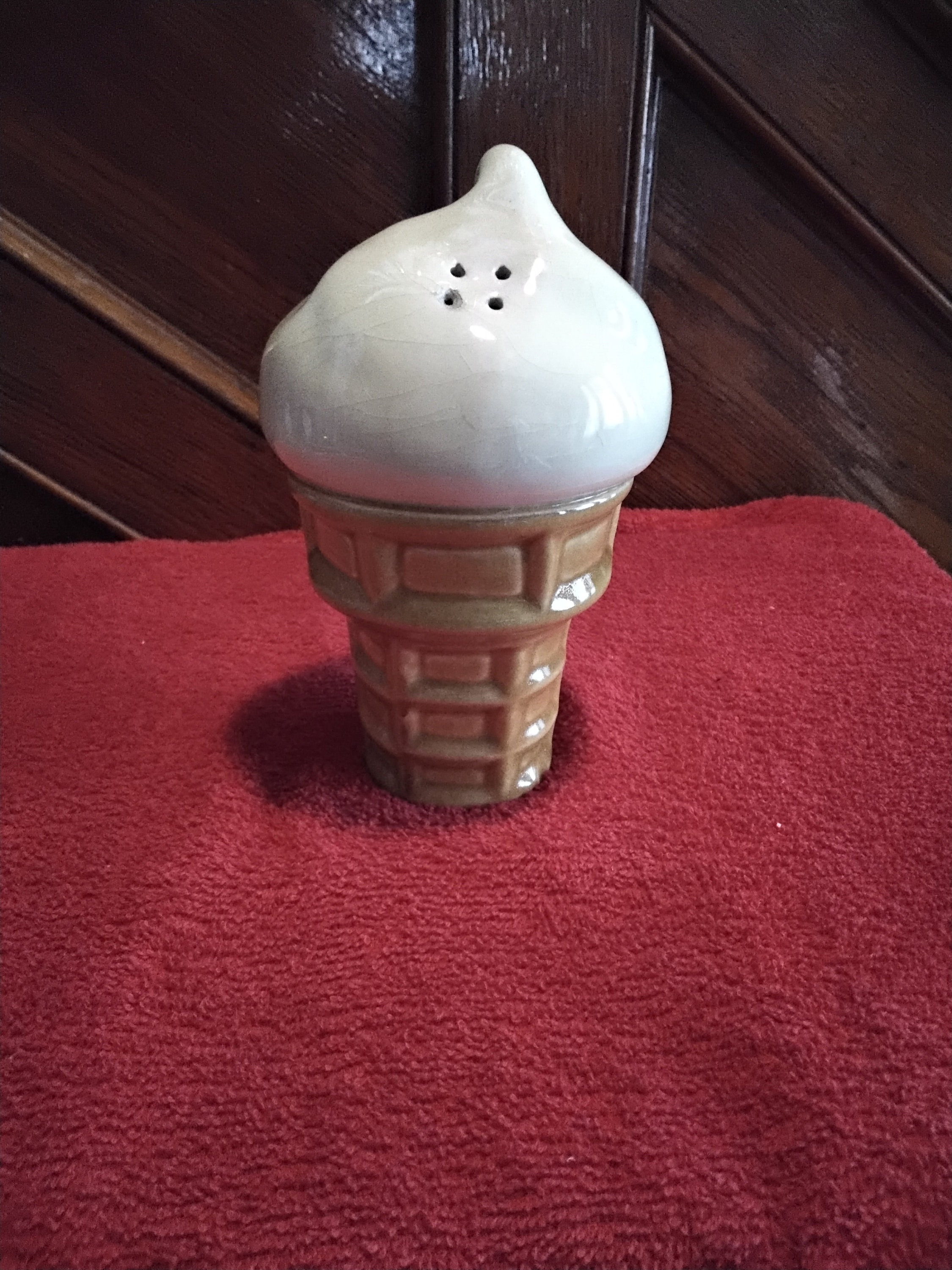 Vintage Ceramic Ice Cream Cone Shaker. - Etsy