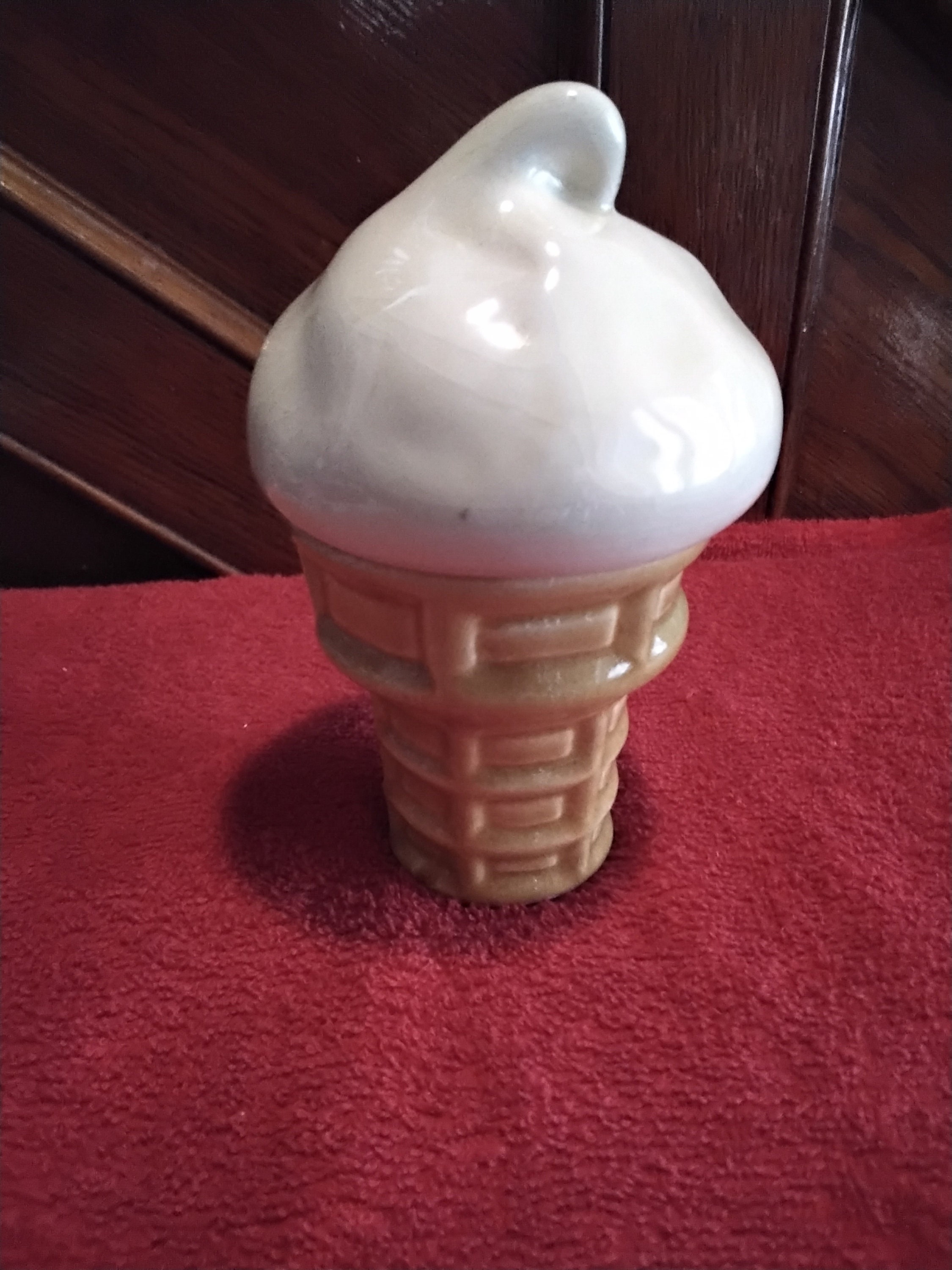 Vintage Ceramic Ice Cream Cone Shaker. - Etsy