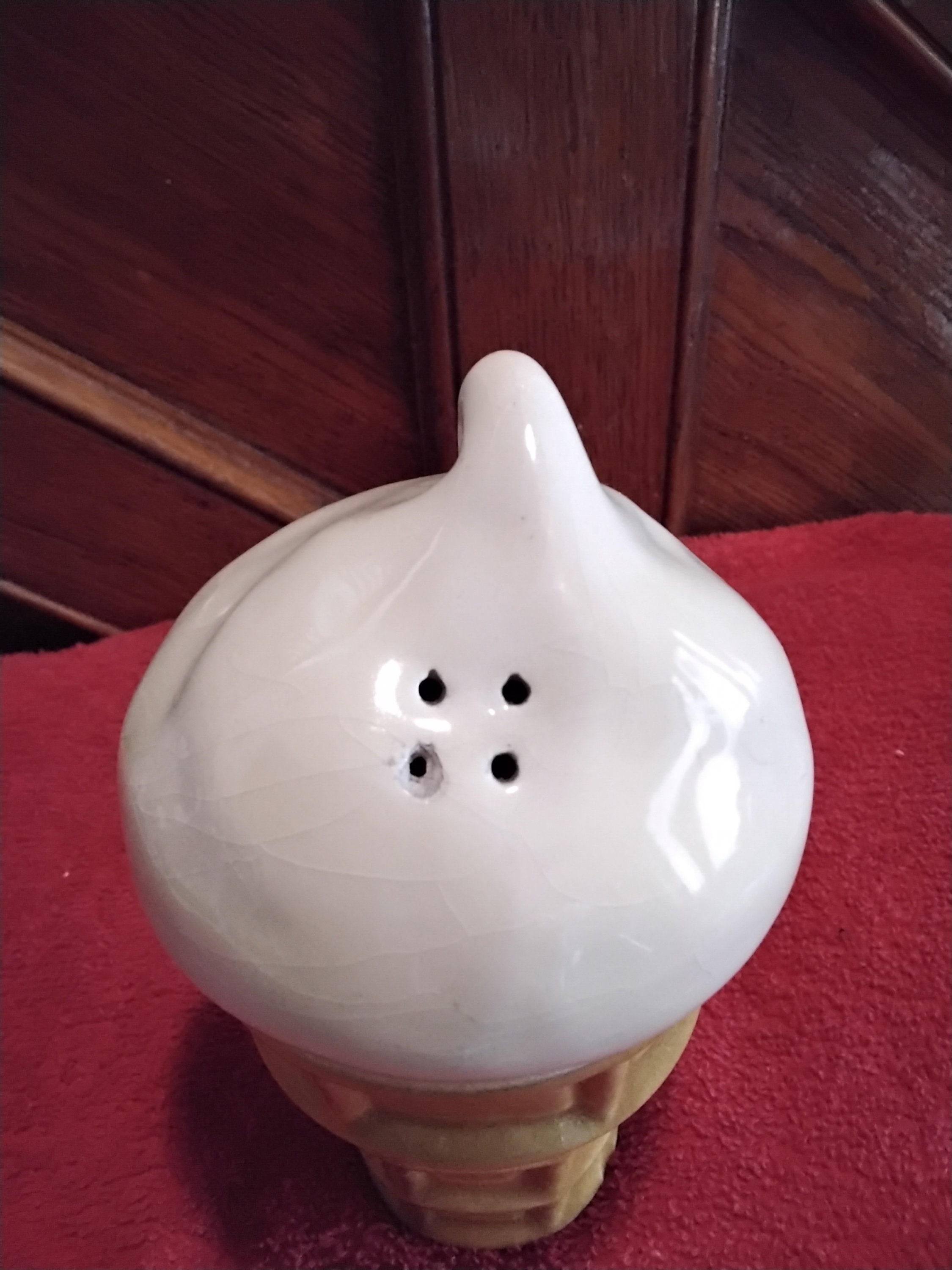 Vintage Ceramic Ice Cream Cone Shaker. - Etsy