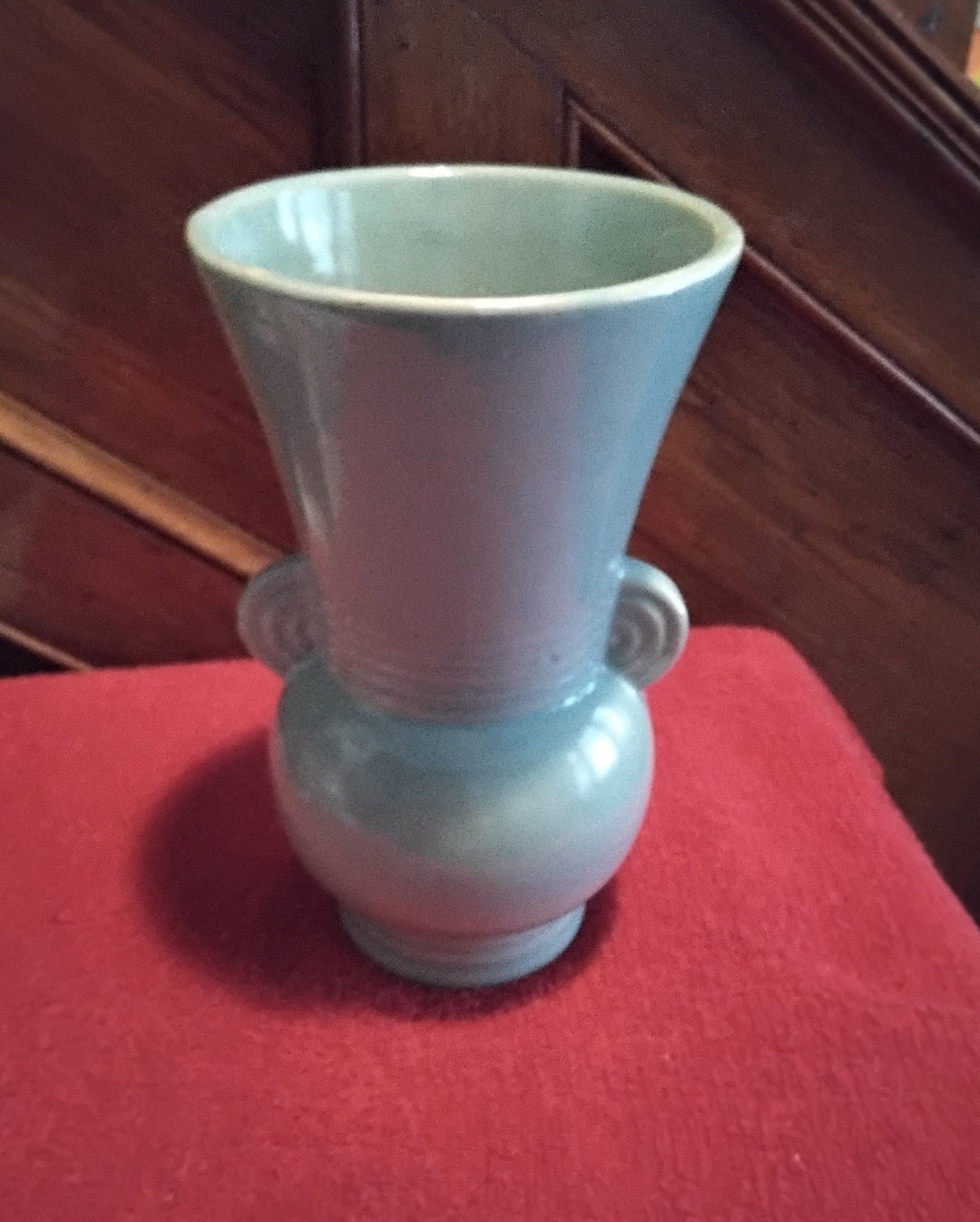 Vintage Brush Mccoy 527 Pottery Urn Shaped Glossy Flower Vase 1930's 2 ...