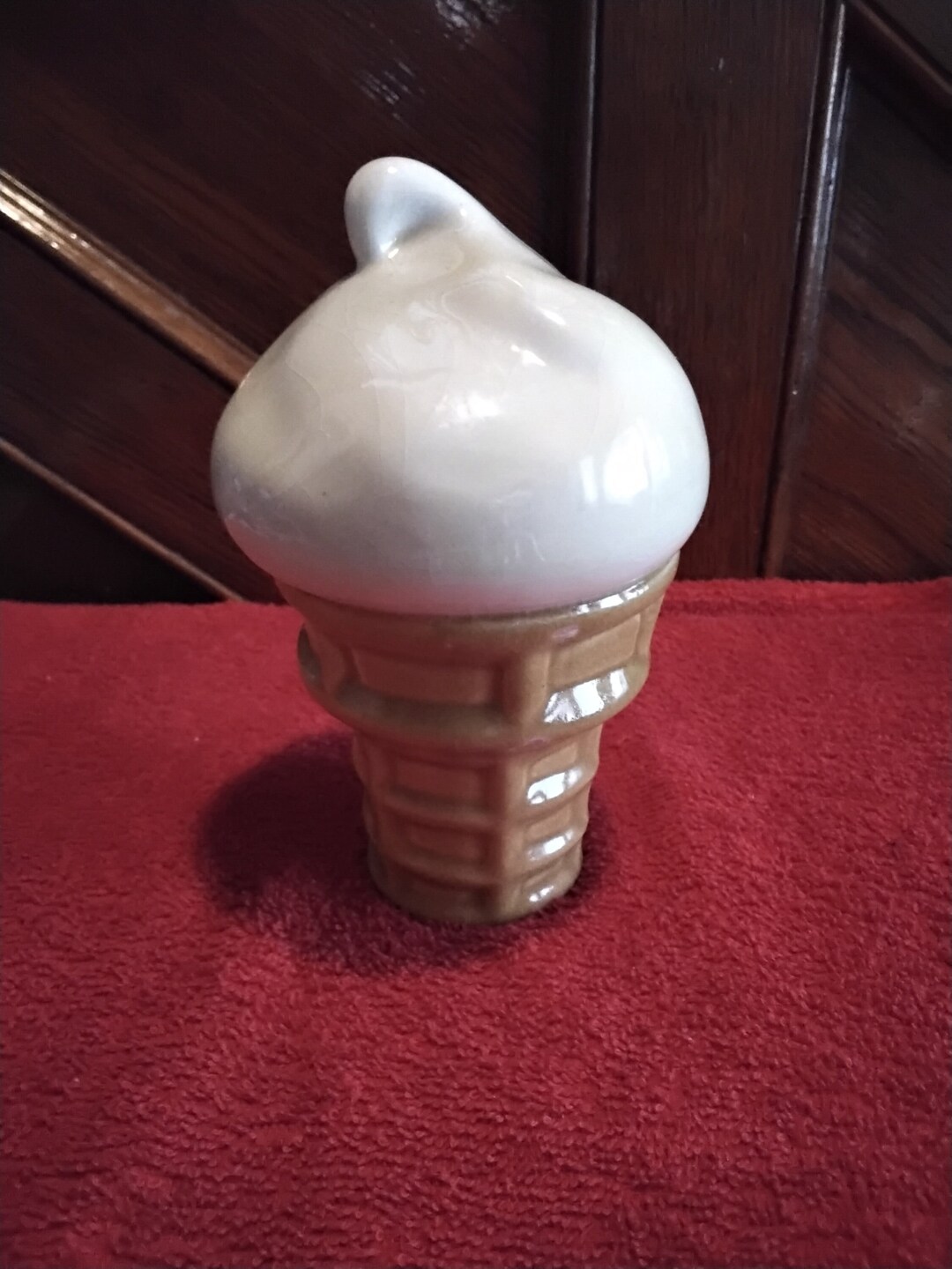 Vintage Ceramic Ice Cream Cone Shaker. - Etsy