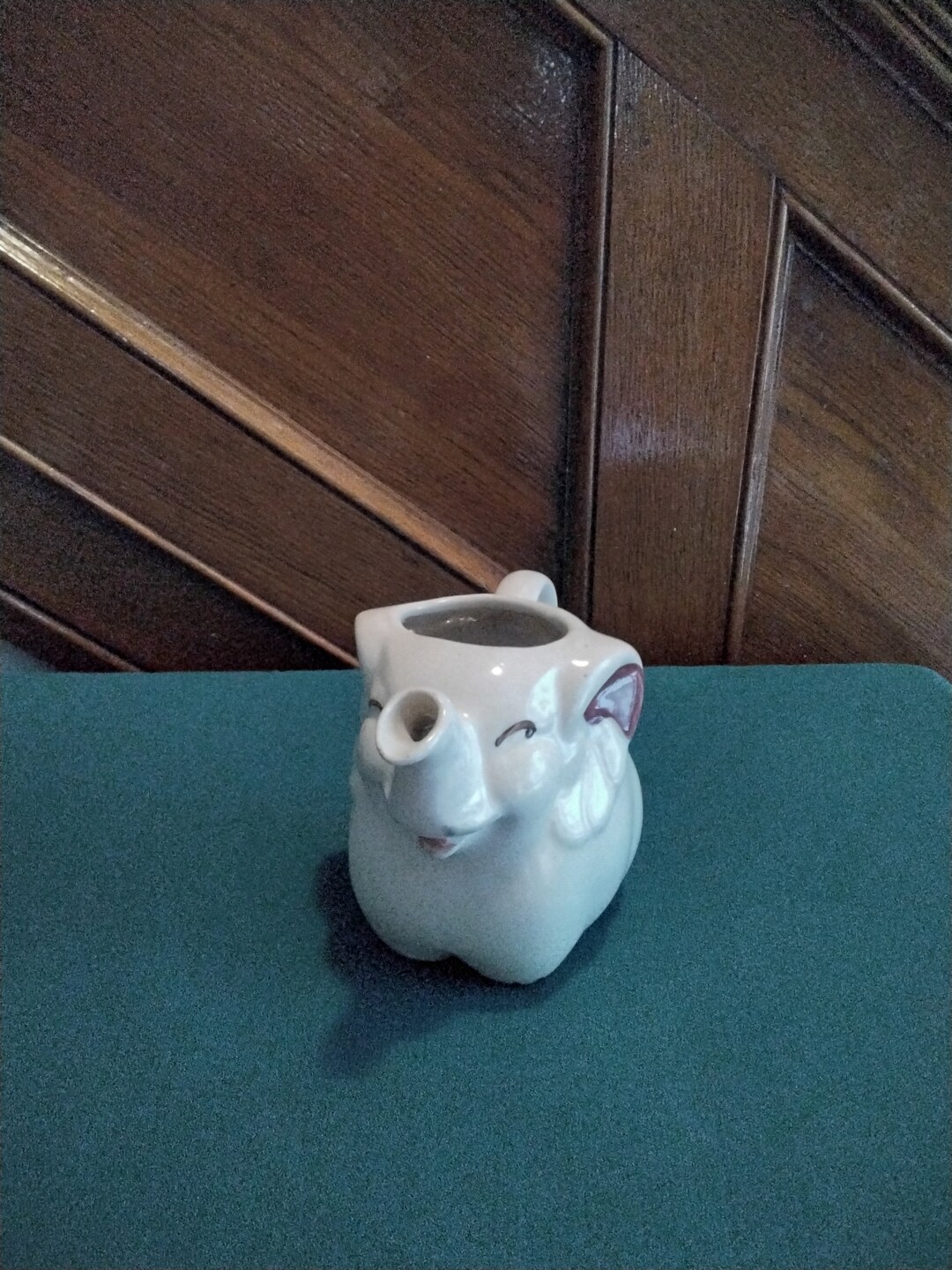 Shawnee Elephant Pitcher/creamer/planter Pottery With Handle Made in ...