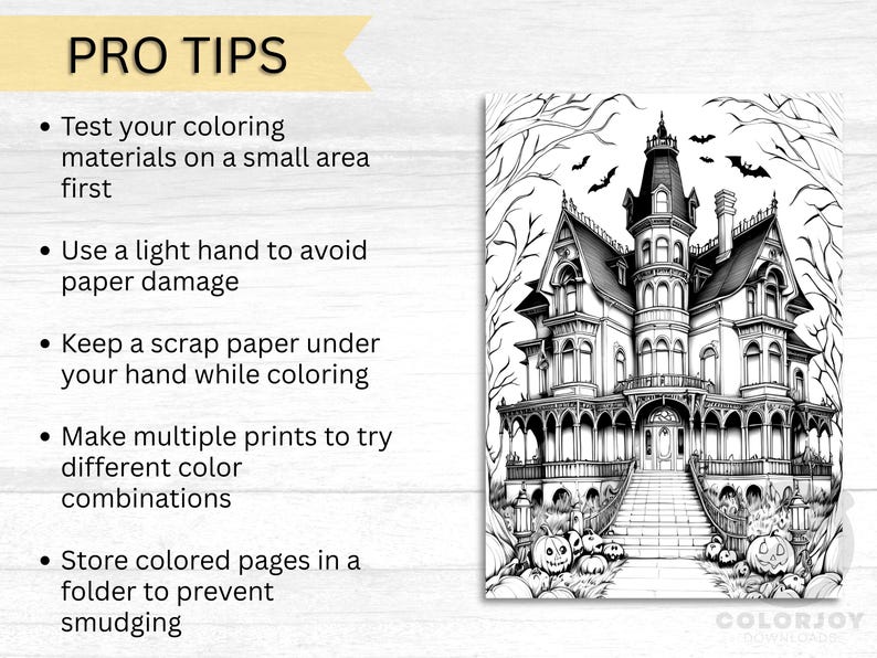 Spooky Season Printable Pack: 124 Halloween Coloring Pages for Adults ...