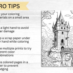 Whimsical Fairy Tale Castles: 50 Coloring Pages for Kids and Adults ...