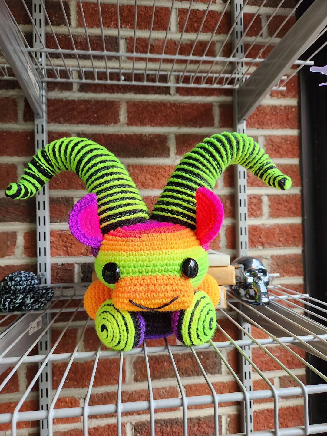 Neon Spiral Goat - Etsy