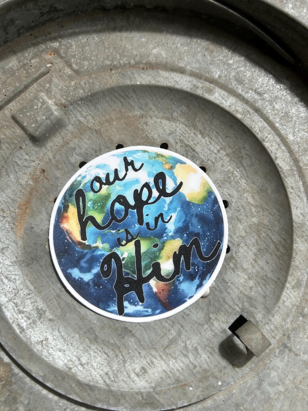 Our Hope is in Him Sticker - Etsy