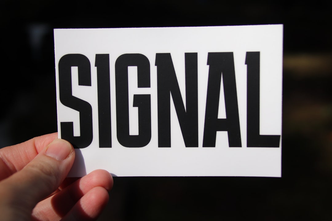 Bold Signal Mountain Sticker - Etsy
