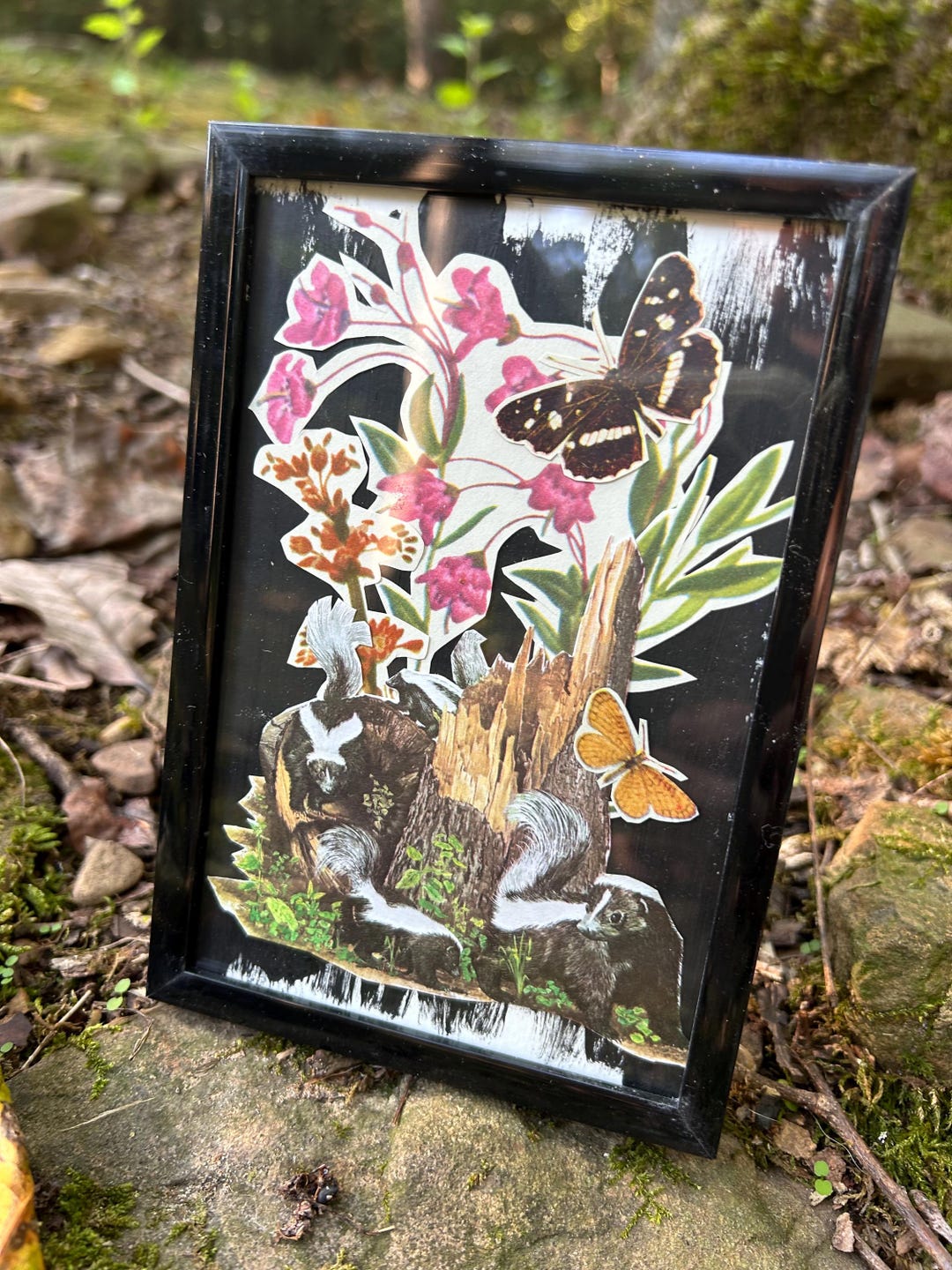 Vintage Ephemera Tiny Stinkers Skunk Collage - Etsy